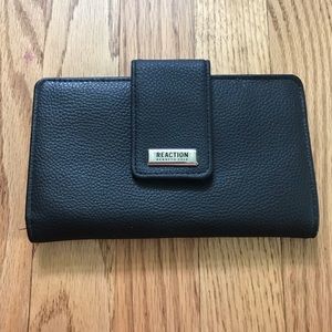 Kenneth Cole Bags | Large Leather Zip Around Wallet | Poshmark